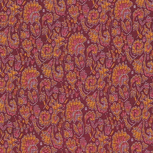 Chinese Brocade Paper- Peacock Feather Magenta 26x16.75" Sheet