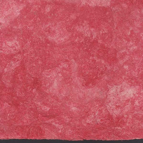 Amate Bark Paper from Mexico- Solid Rojo 15.5x23 Inch Sheet