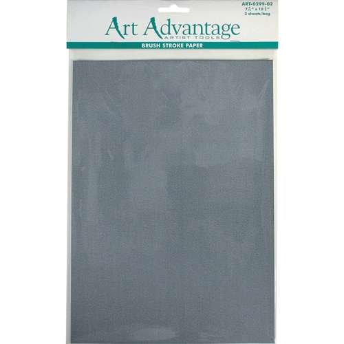 Art Advantage 7-9/16"x10-3/8" Brush Stroke Paper 2 Sheet Pack