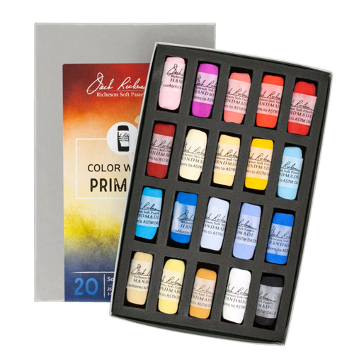 Jack Richeson Color Wheel Handrolled Set (20 ct.) - Primary