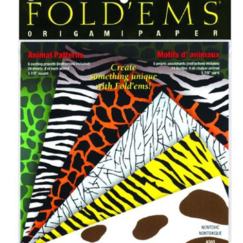 FineArtStore.com - Yasutomo Animal Print Origami Paper