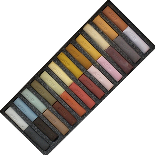 Henri Roche Half Stick Set- 24 Ochres
