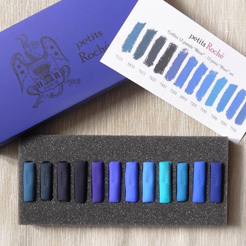 Henri Roche Half Stick Set- 12 Blues