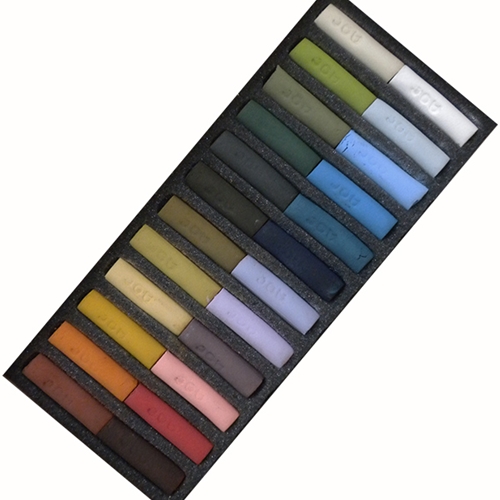 Henri Roche Half Stick Set- 24 Limited Edition Colors Set #4 Landscape