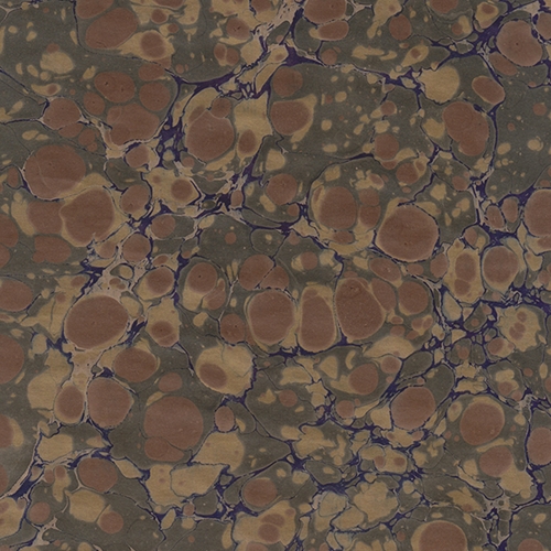 Handmade Italian Marble Paper- Stone Marble in Green, Army Brown, and ...