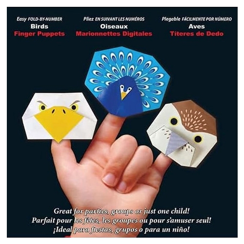 Origami Finger Puppets- Birds