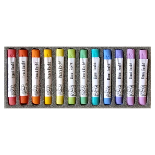 Henri Roché 12 Piece Bright Color Set