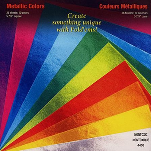 Metallic Color FoldEms Origami Paper