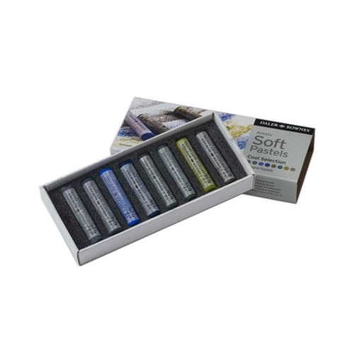 Daler-Rowney Soft Pastels - Cool Selection Set of 8